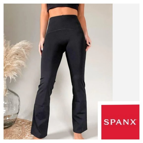 SPANX | Pants & Jumpsuits | Nwt Spanx Booty Boost Active Ankle Flare Pant | Poshmark
